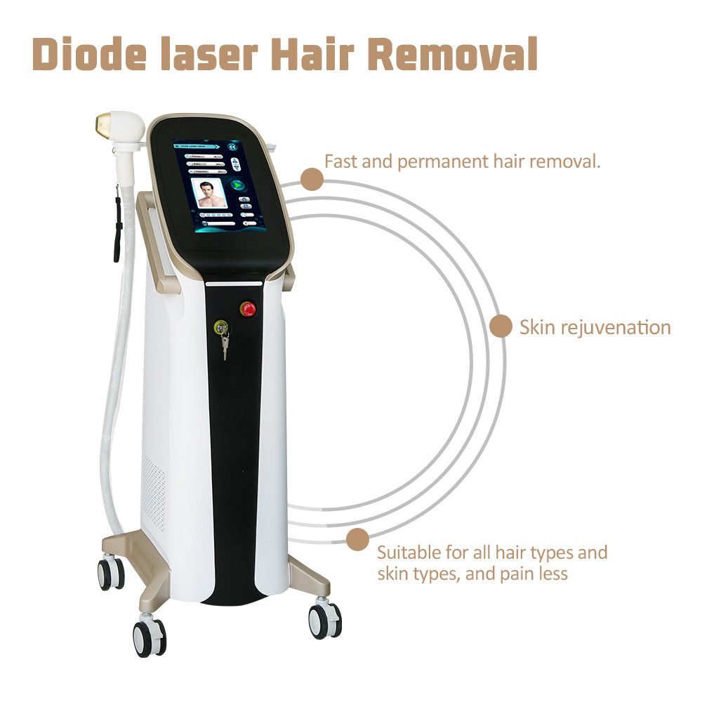 940nm Diode Laser Hair Removal Machine Laser Soprano Ice Platinum ...